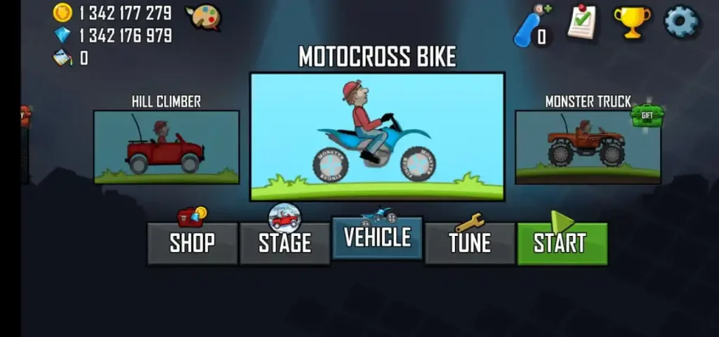 Hill Climb Racing MOD APK Old Versions